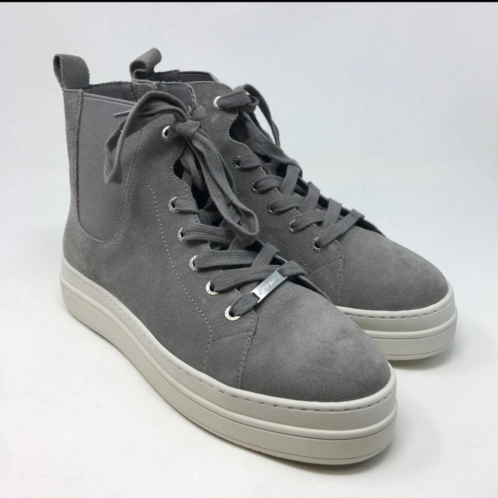 J/Slides Norris High Top Leather Platform Sneaker In … - Gem